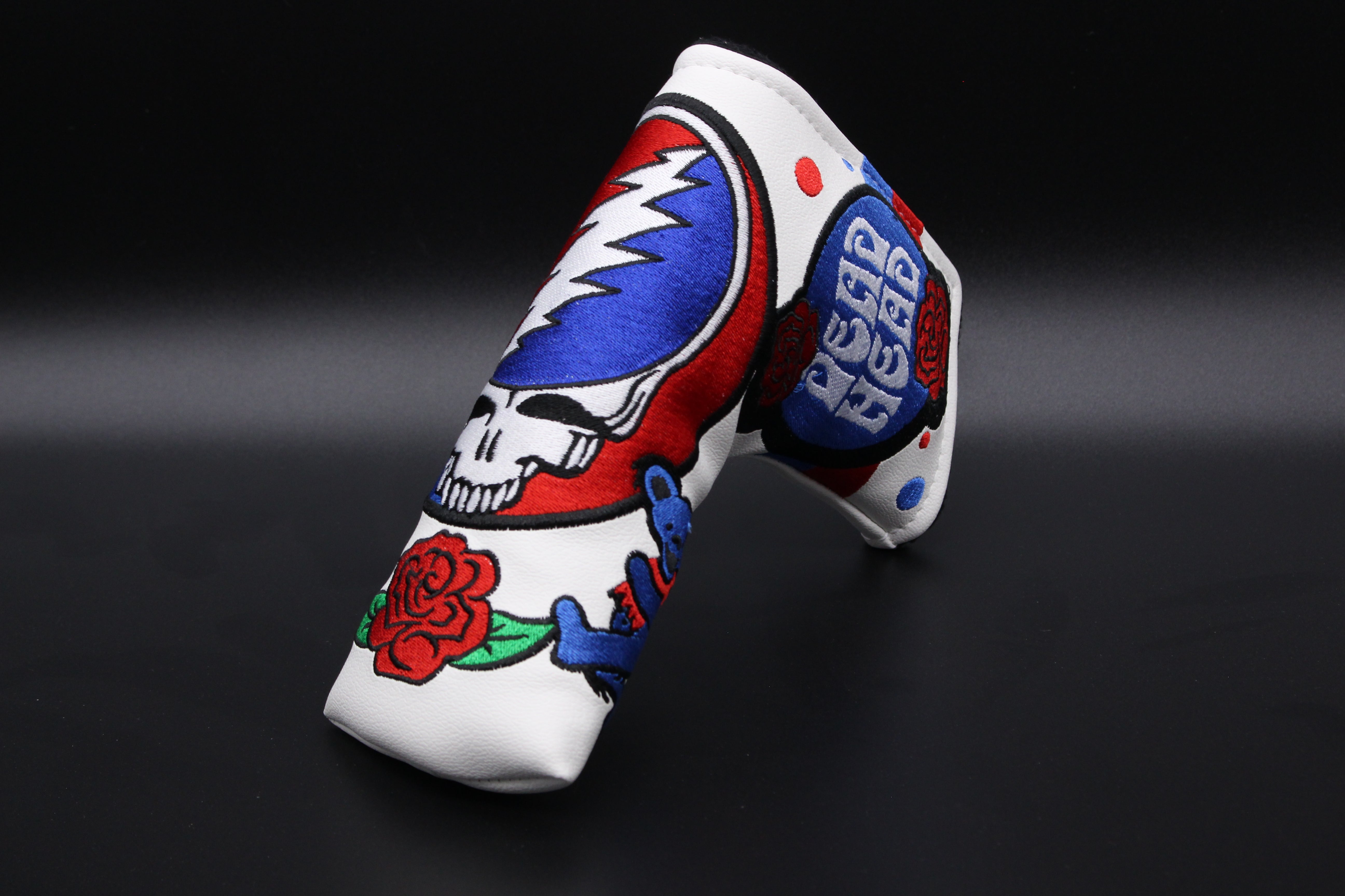 Gibbons Handmade - Head Covers | Grateful Blade Putter Cover - White ...