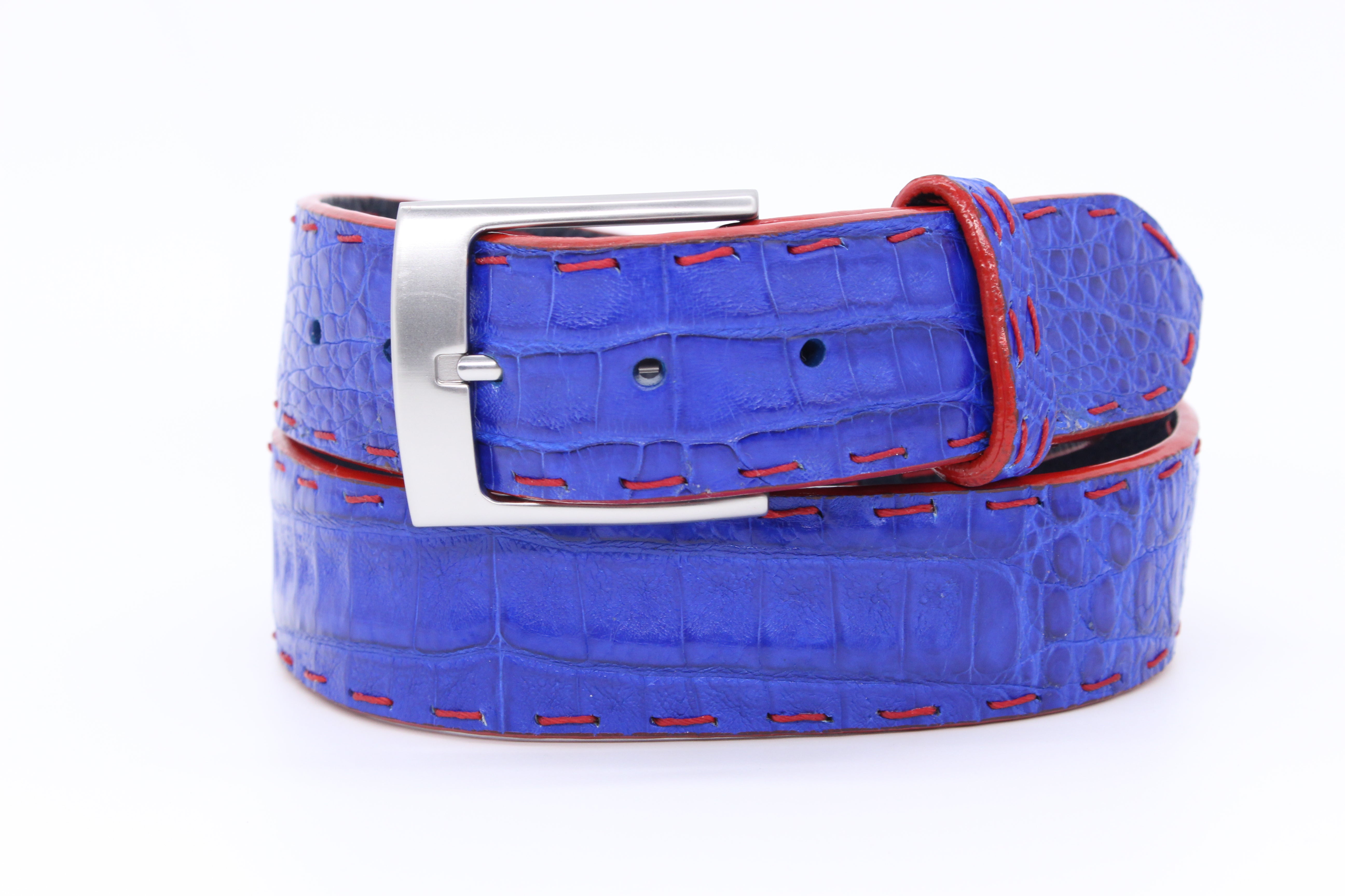 34" Royal Colombian Crocodile Belt – Patrick Gibbons Handmade
