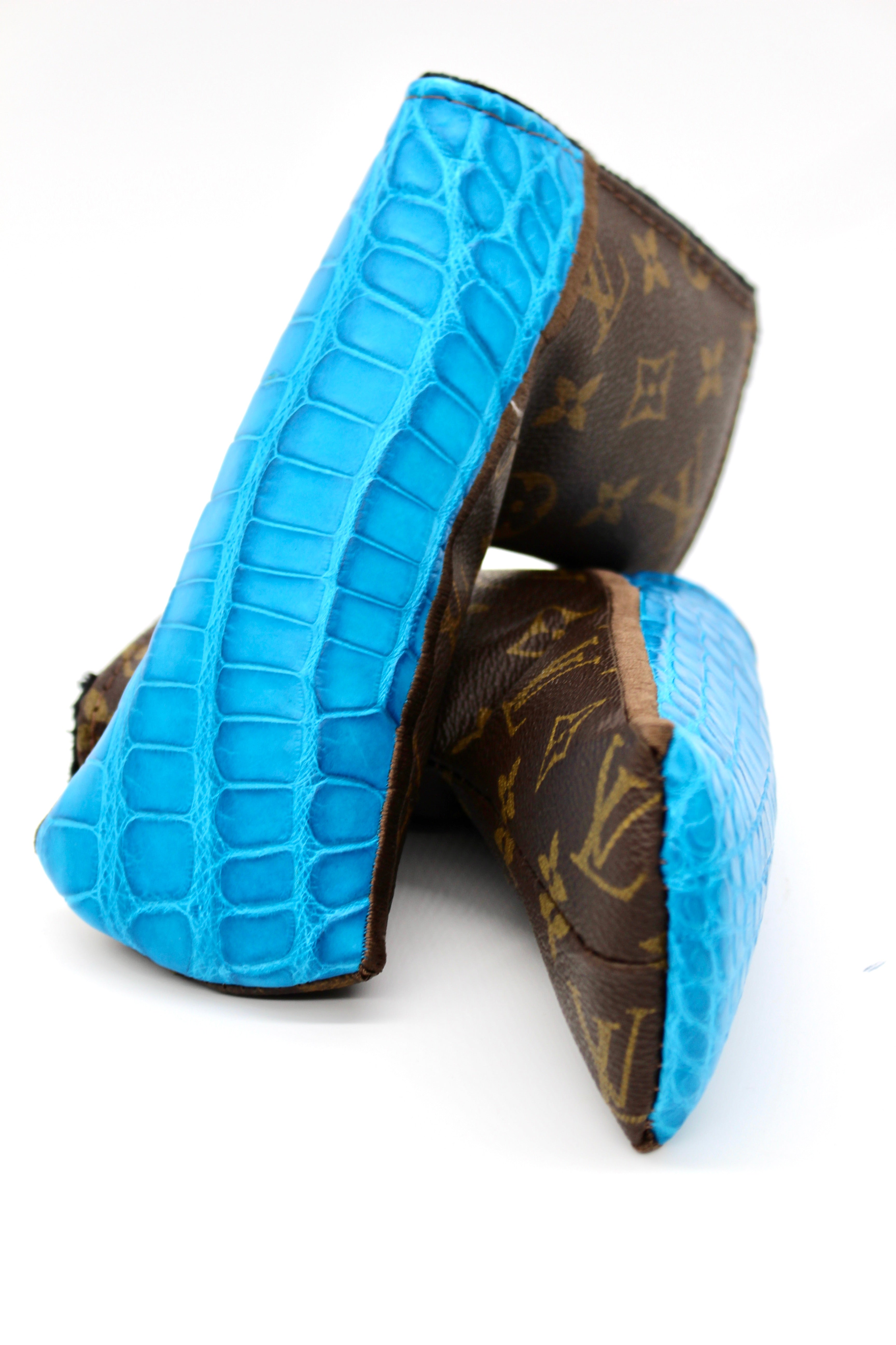 Gibbons Handmade - Head Covers | "Ex-Fiancee" Cyan Alligator – Patrick ...