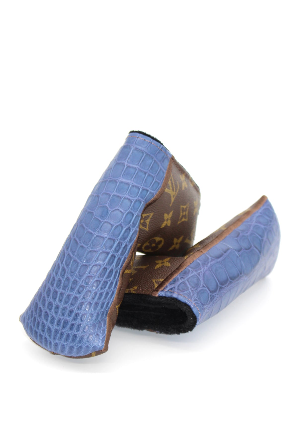 Gibbons Handmade - Head Covers | "Ex-Fiancee" Denim Alligator – Patrick ...