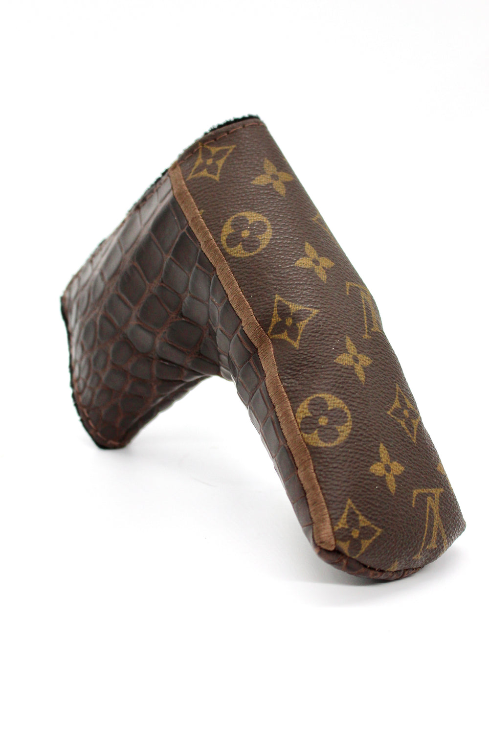 Gibbons Handmade - Head Covers | "Ex-Fiancee" Brown Alligator Sides ...