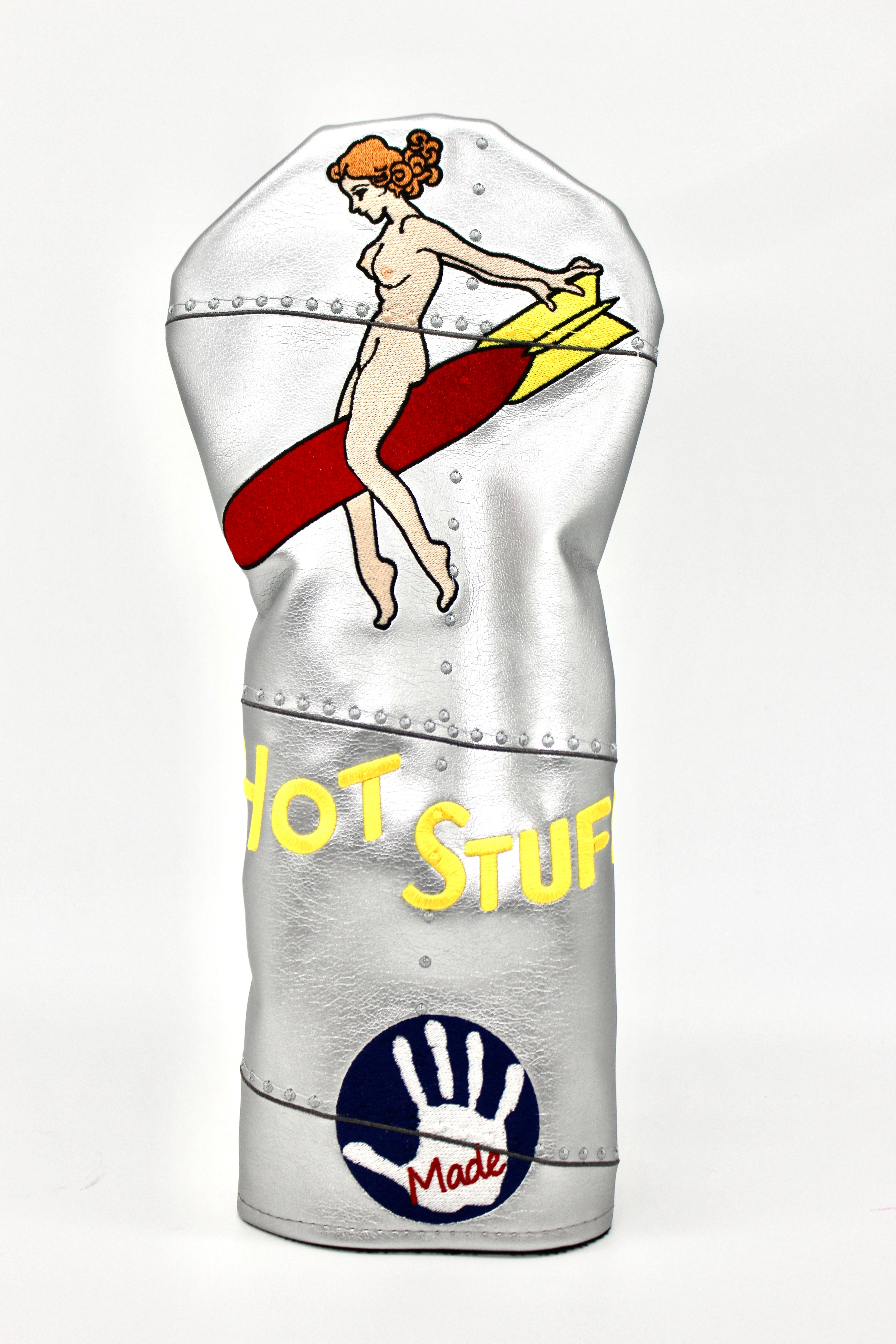 Gibbons Handmade - Head Covers | Hot Stuff Driver Head Cover – Patrick ...