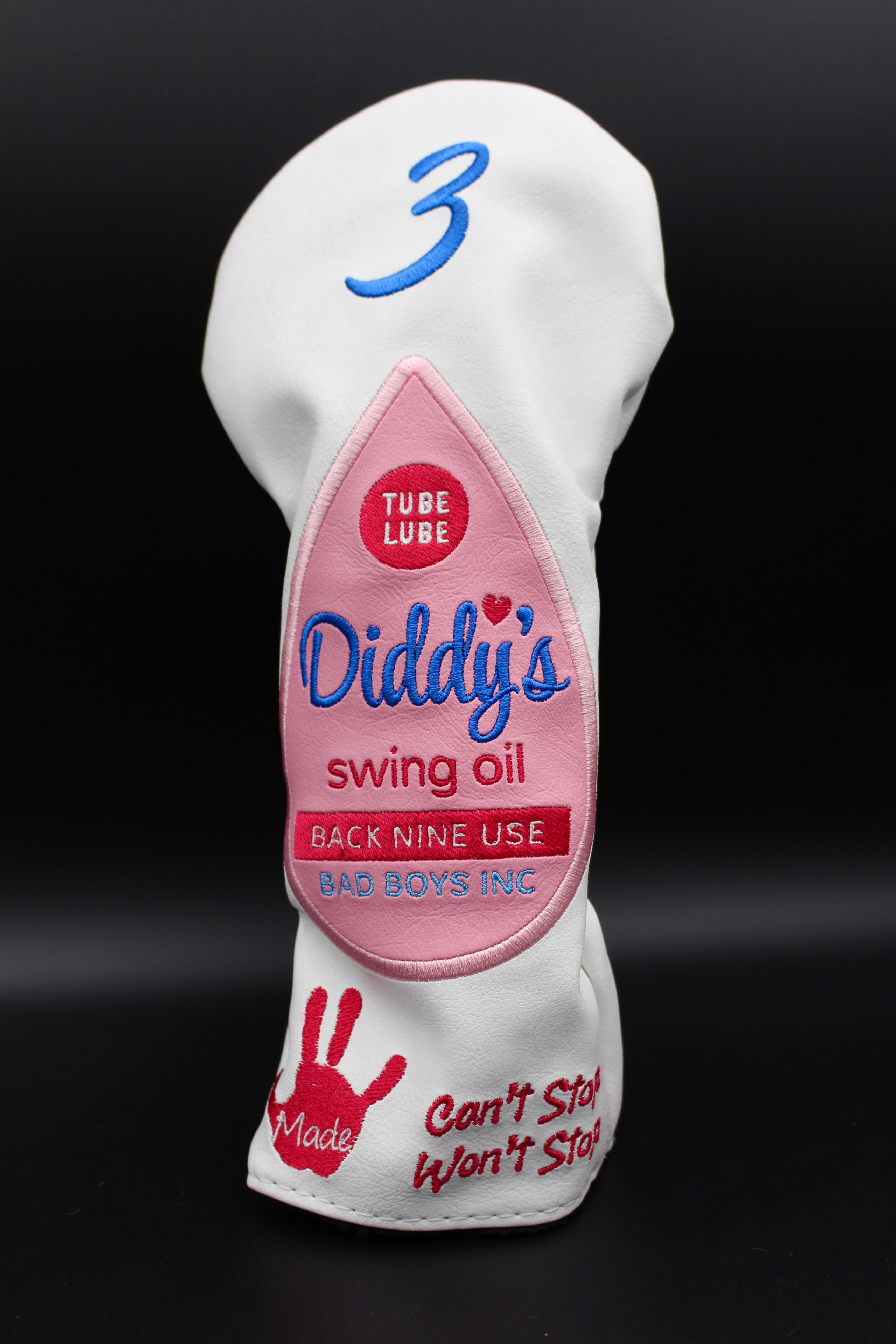 Gibbons Handmade - Head Covers | Swing Oil 3 Wood Cover – Patrick ...