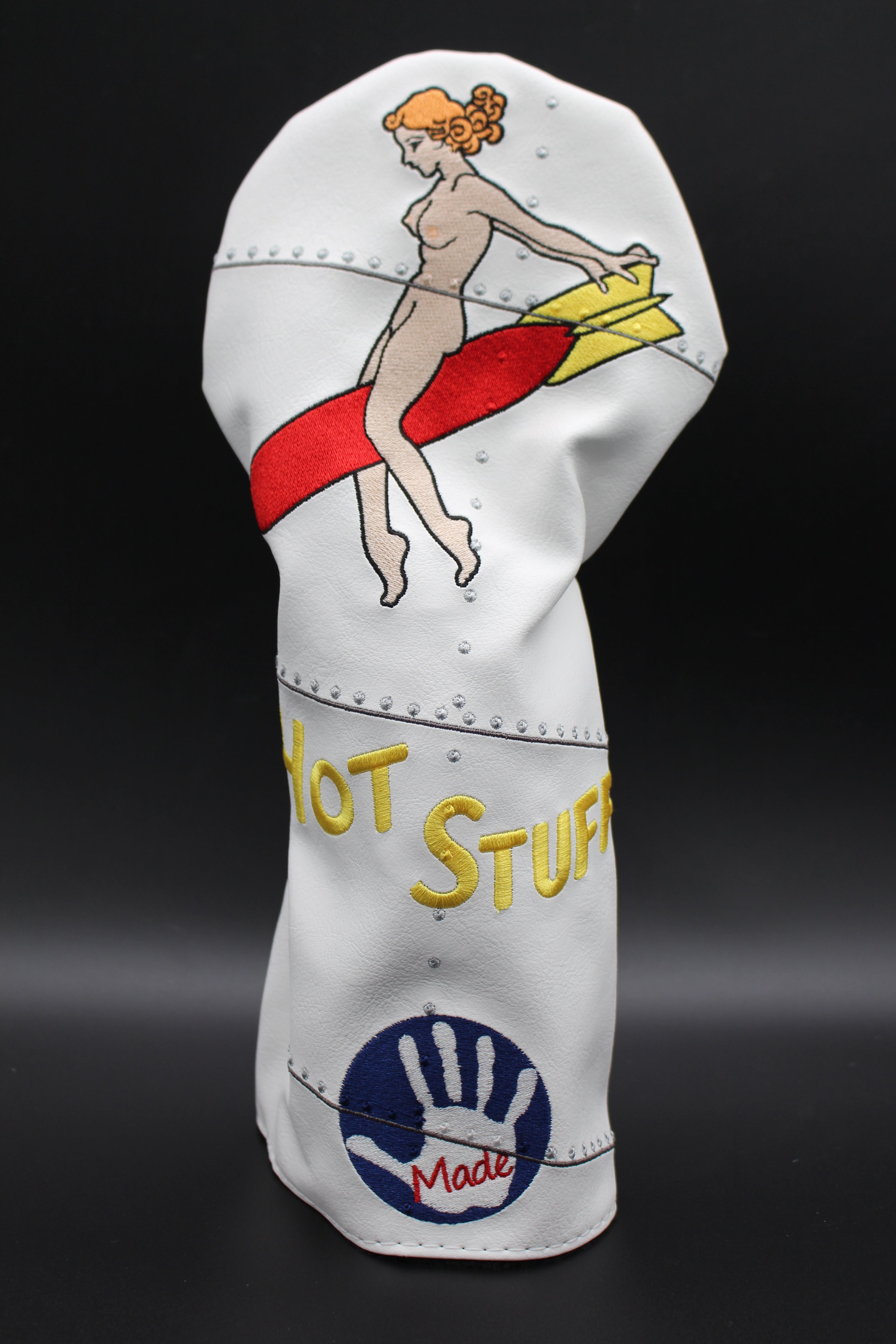 Gibbons Handmade - Head Covers | Hot Stuff Driver Head Cover – Patrick ...