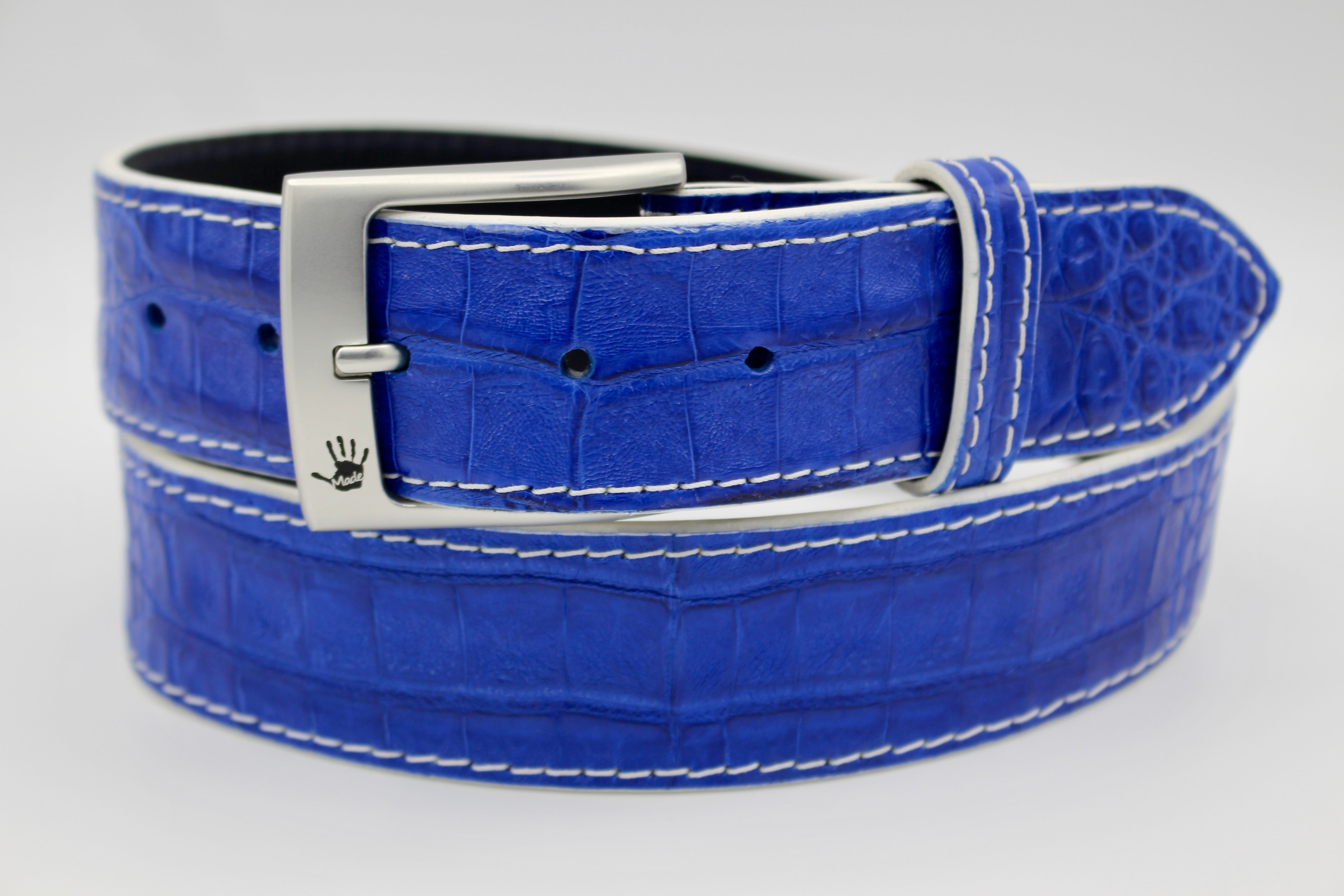 37" Royal Colombian Crocodile Belt – Patrick Gibbons Handmade