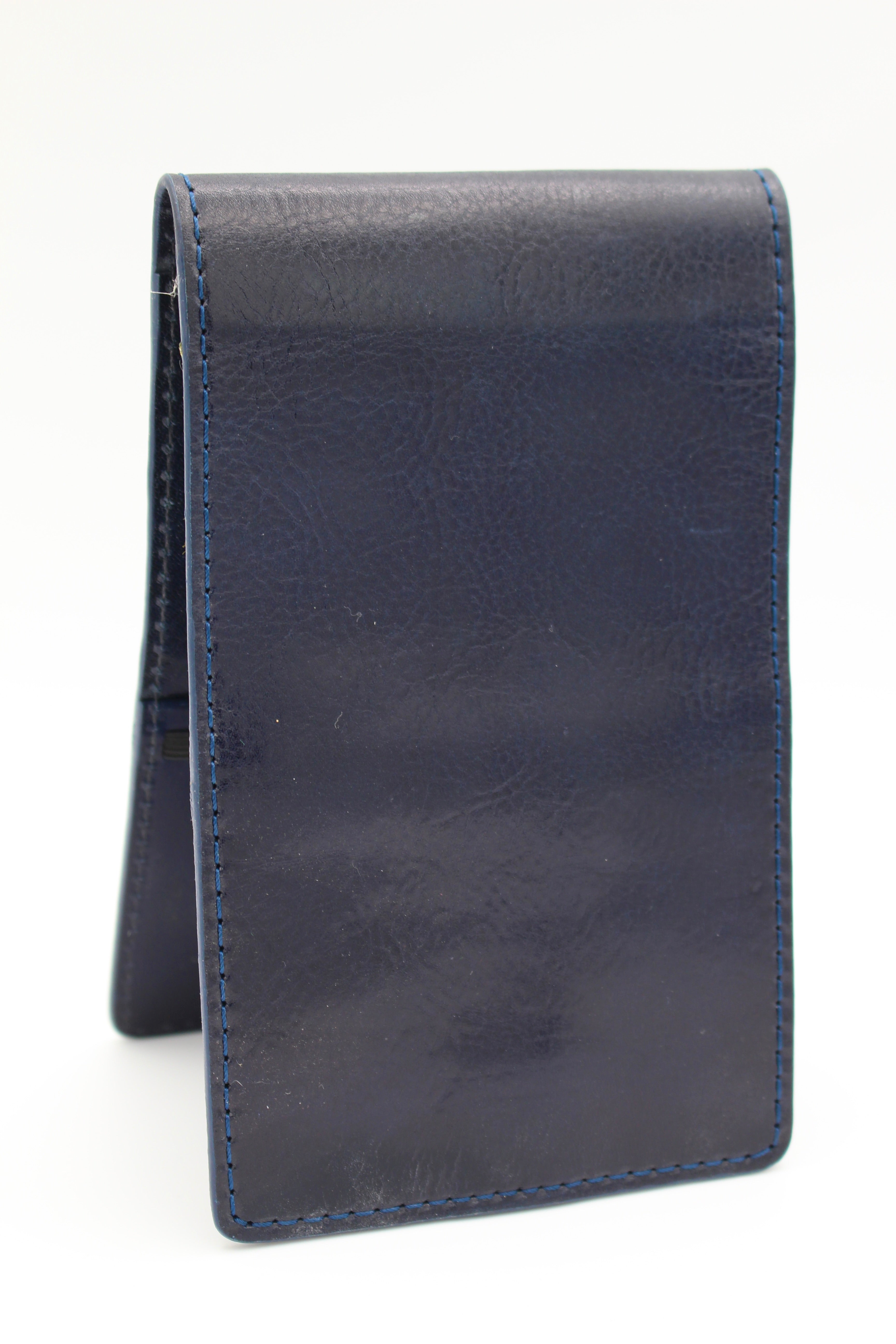 Gibbons Handmade - Navy Leather Yardage Book Cover – Patrick Gibbons ...