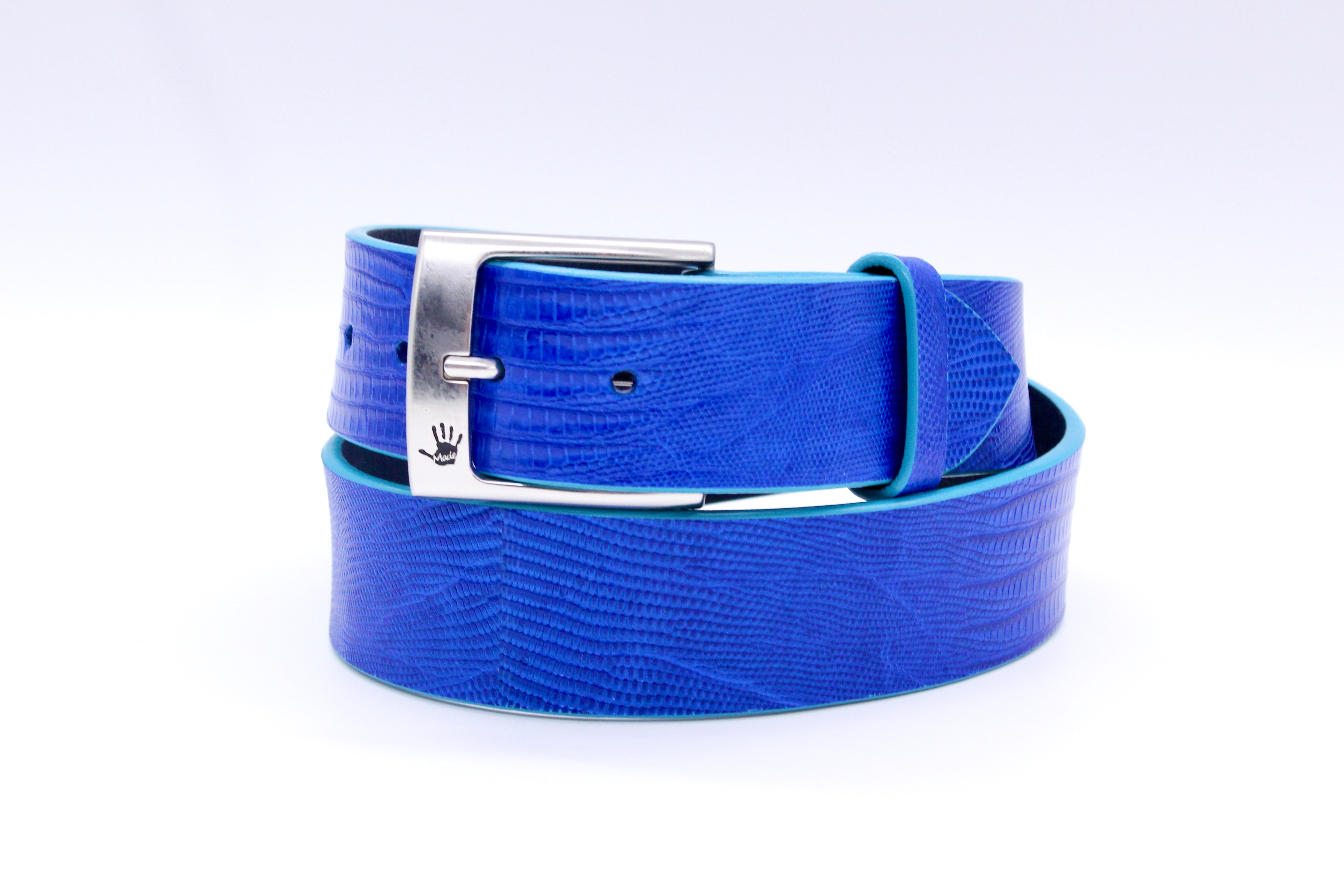 33.5" Royal Lizard Belt – Patrick Gibbons Handmade