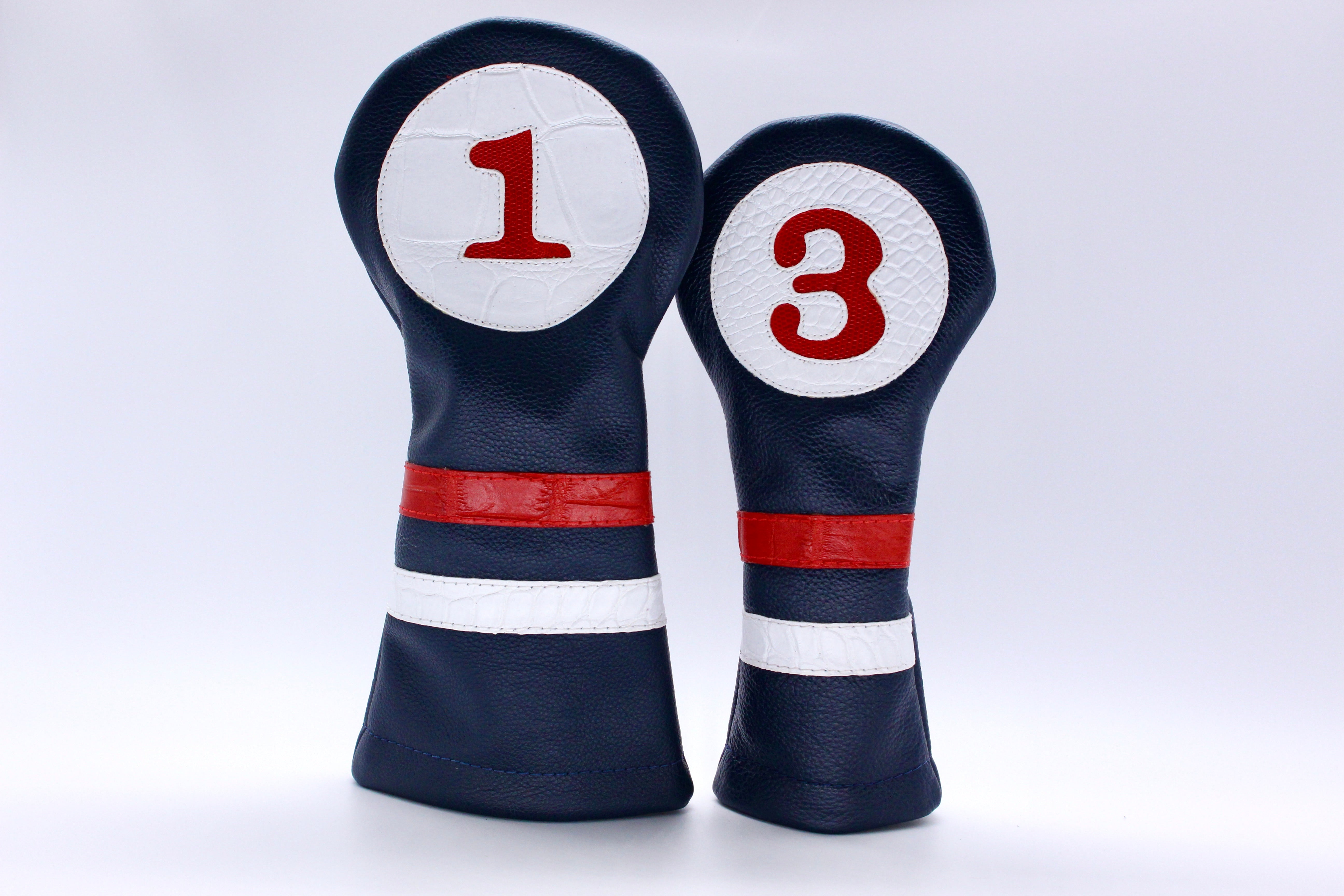 Gibbons Handmade - Head Covers | "Patriot" Gator Driver Head Cover Set ...