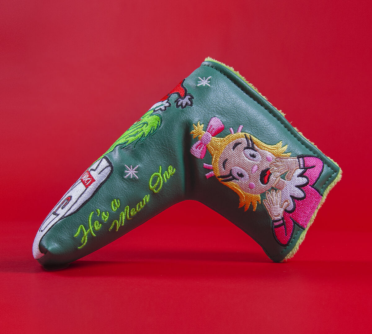 Gibbons Handmade - Head Covers | "Dr. Grinch" Putter Cover – Patrick ...