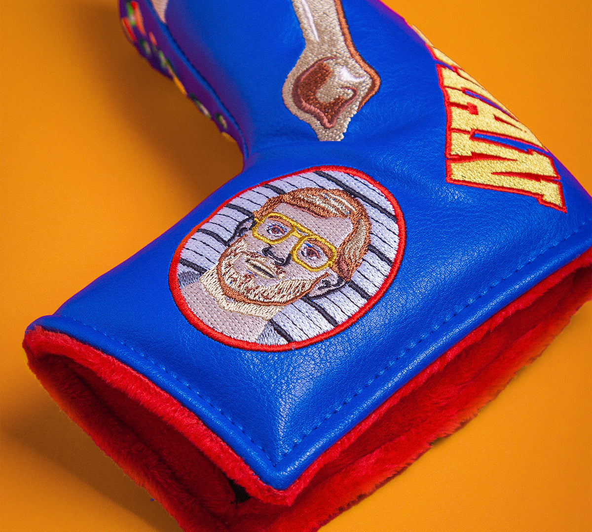 Gibbons Handmade - Head Covers | "Hungry Man" Putter Cover – Patrick ...