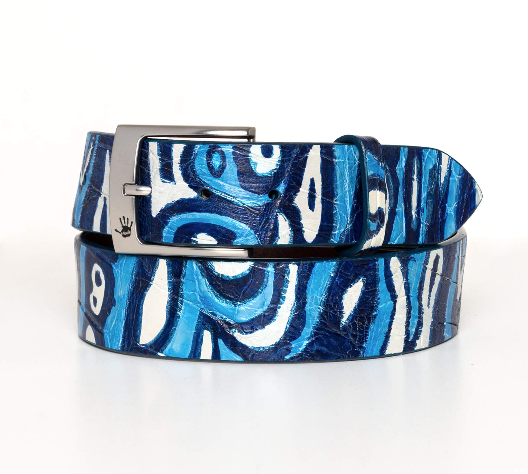 Gibbons Handmade - Hand-Painted Belts & Accessories | "Angelfish" Hand ...
